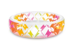 intex 56494ep swim center inflatable pinwheel pool: 222 gallon capacity – 90" x 22"