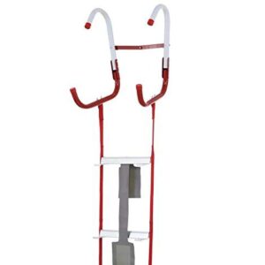 Kidde Fire Escape Ladder, 2-Story Rope Ladder, Extends to 13-Feet, Anti-Slip Rungs