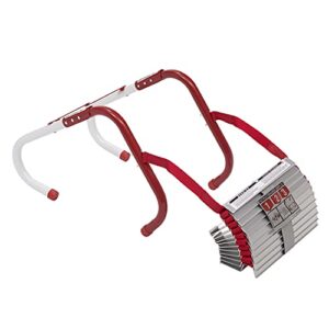 Kidde Fire Escape Ladder, 2-Story Rope Ladder, Extends to 13-Feet, Anti-Slip Rungs