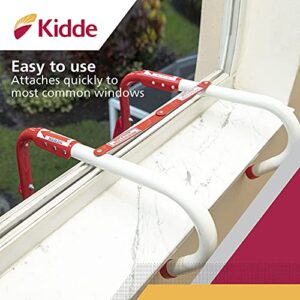 Kidde Fire Escape Ladder, 2-Story Rope Ladder, Extends to 13-Feet, Anti-Slip Rungs