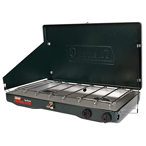 Coleman Gas Camping Stove | Classic Propane Stove, 2 Burner, 4.1 x 21.9 x 13.7 Inches