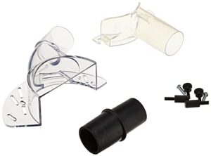 bosch ra1172at 2-piece router dust extraction vacuum hook kit with included hose adapter