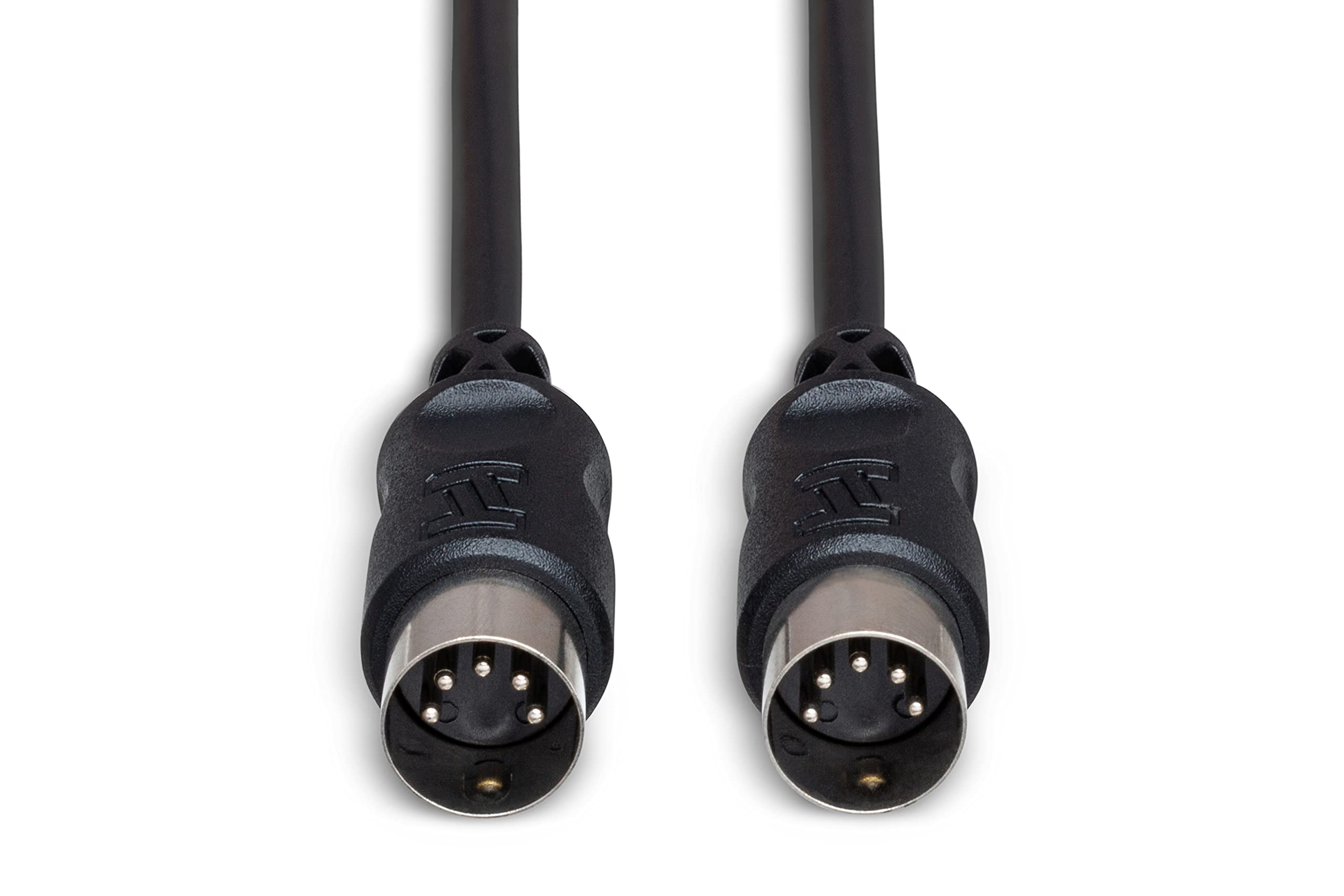 Hosa MID-310BK 5-Pin DIN to 5-Pin DIN MIDI Cable, 10 Feet