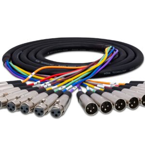 Hosa XLR803 Balanced Snake XLR to XLR Cable - (9.75 Feet)