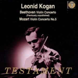 beethoven: violin concerto / mozart: violin concerto no. 5