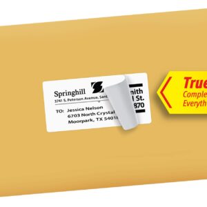 Avery Printable Shipping Labels with Sure Feed, 2" x 4", White, 2,500 Blank Mailing Labels (5963)