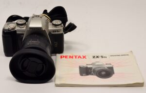 pentax zx-5n-qd 35mm slr camera kit with lens