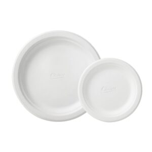 chinet heavy-duty coated paper plates, 8 3/4 in., pack of 125