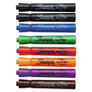 sharpie 22478 flip chart markers, bullet tip, colors may vary, 8-count, colors may vary(box)