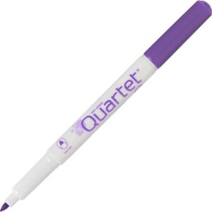 quartet classic low odor dry-erase markers, fine tip, assorted colors, 6 pack (659511q)