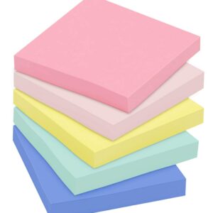 3M 654RPA Post-It Greener Notes, 3 x 3, 100 Shts/Pad, Helsinki Colors, 12/Pack