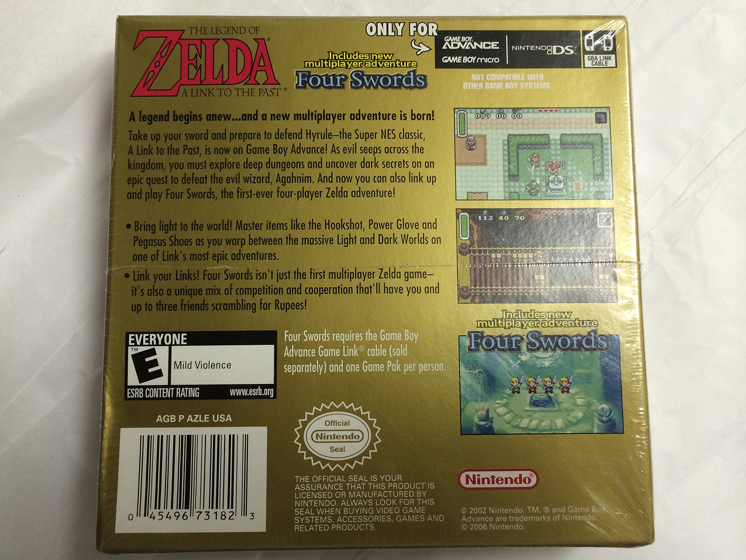 The Legend of Zelda: A Link to the Past (Includes Four Swords Adventure)