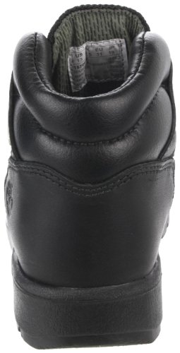 Timberland Euro Hiker Leather and Fabric Boot (Toddler/Little Kid/Big Kid),Black,3.5 M US Big Kid