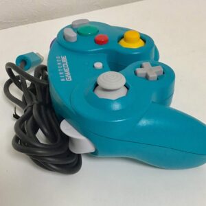 Nintendo GameCube dedicated controller emerald blue