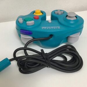 Nintendo GameCube dedicated controller emerald blue