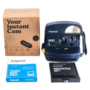 polaroid one step express instant camera, midnight blue