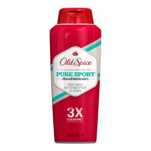 old spice high endurance body wash, pure sport, 18 fl oz