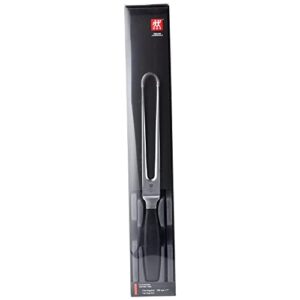 zwilling 31072-181-0 carving fork, silver/black