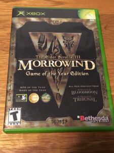 the elder scrolls iii: morrowind (game of the year edition)