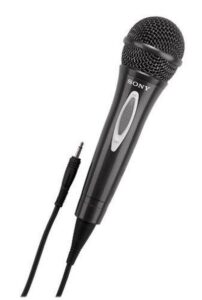 sony f-v320 uni-directional vocal microphone with built-in on/off switch