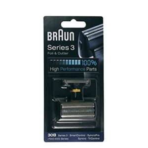 braun 30b series 3 replacement foil & cutter set for 7000/4000 series