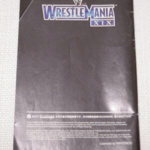 WWE Wrestlemania XIX - GameCube