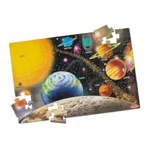 melissa & doug solar system floor puzzle (48 pcs, 2 x 3 feet) - fsc certified