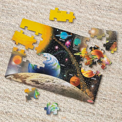 Melissa & Doug Solar System Floor Puzzle (48 pcs, 2 x 3 Feet) - FSC Certified