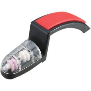 shinkansen 'water' sharpener - black and red