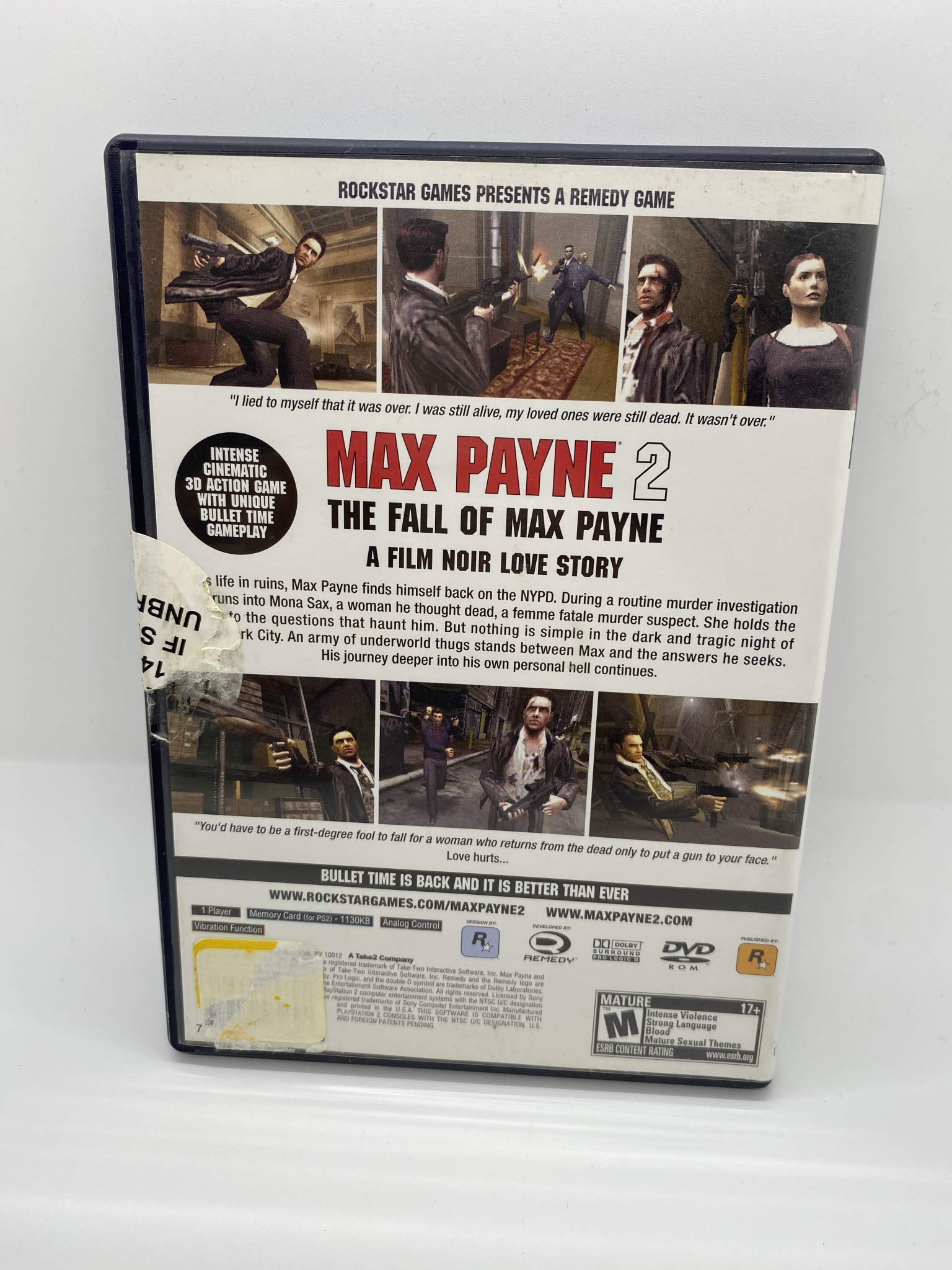 Max Payne 2: The Fall of Max Payne - PlayStation 2