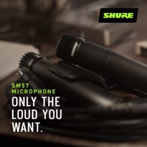 Shure SM57 Dynamic Instrument Microphone