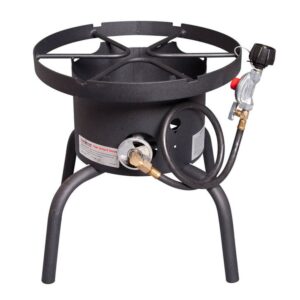 camp chef maximum single round stove, 1 x burner shprl