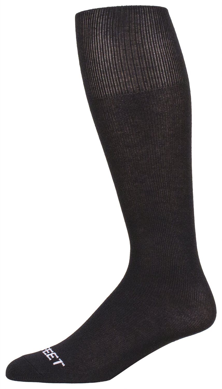 Pro Feet 111BLACK Polyester All Sport 9-11 24" Tube Sock