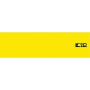 bohning 7" solid arrow wraps, standard, neon yellow