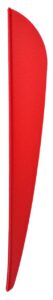 bohning killer archery vanes (36-pack), red