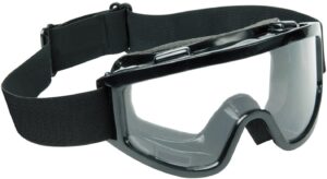 raider 26-mx black frame/clear lens adult mx off-road snowmobile, snowboard, ski goggles