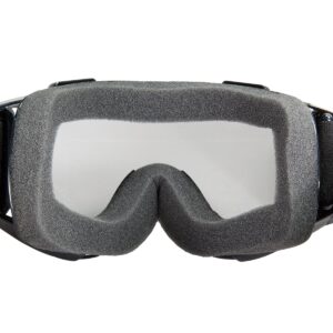 Raider 26-MX Black Frame/Clear Lens Adult MX Off-Road Snowmobile, Snowboard, Ski Goggles