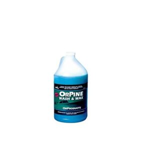 h&h opw8 orpine boat wash and wax, 1-gallon,blue, 128 oz