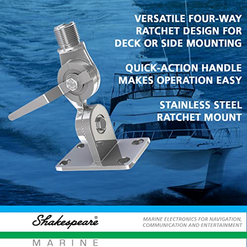 Shakespeare 4187 SS Ratchet Mount