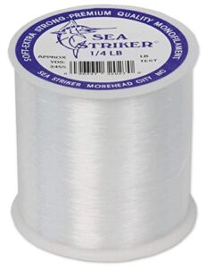 sea striker monofilament fishing line 80 pound test