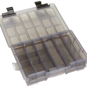 Plano Two Tier Tackle Box (Medium), Transparent (4600-00)