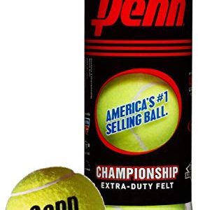 Penn Championship Extra-Duty Felt Tennis Balls Can - 3 Count per Can