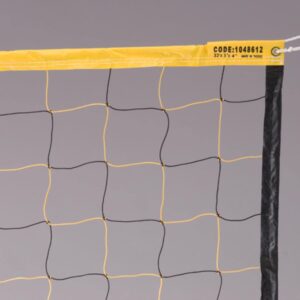 economy volleyball net -black/yellow