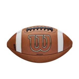 wilson sporting goods gst game football - official size, (wtf1003b)