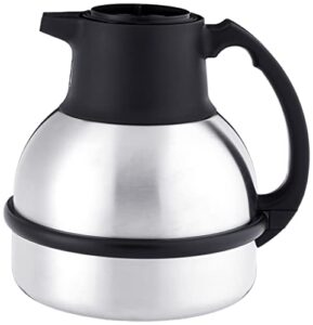 zojirushi stainless steel server sh-de19a ss coffee pot, 62 oz