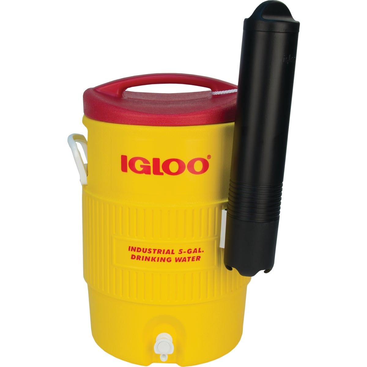 Igloo 400 Series 5-Gallon Beverage Cooler with Cup Dispenser - Maintains Ice for 3 Days in 90°F