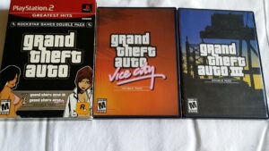 grand theft auto double pack: grand theft auto iii / grand theft auto vice city - playstation 2