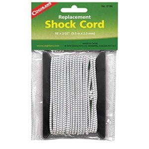 coghlan's replacement shock cord for tents - 0196 18 ft. x 3/32 inch