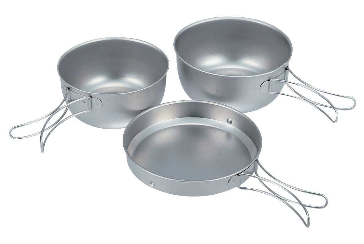 Snow Peak 3 Piece Titanium Cookset