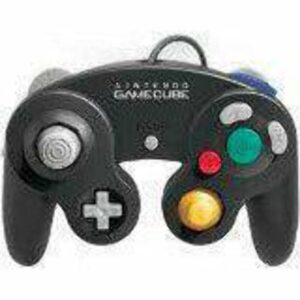 nintendo gamecube controller (black)